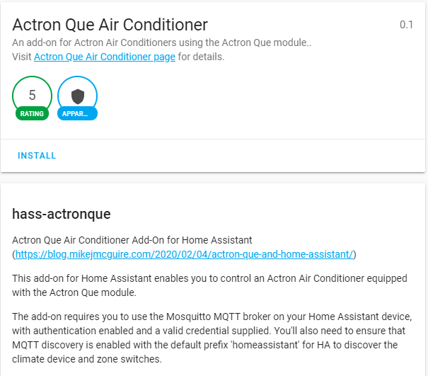 Actron Que and Home Assistant – Hopefully Helpful Hints // Mike J McGuire